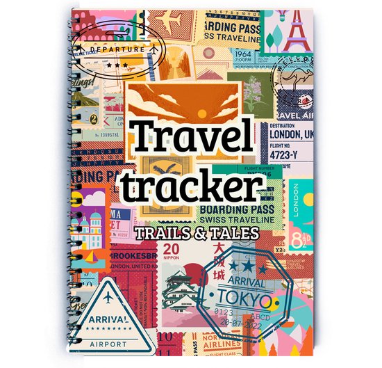Travel Tracker - Reis invulboek - Reisboek | bol