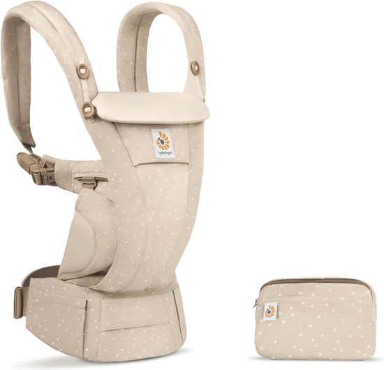 Draagzak voor pasgeborenen - Ergonomische Baby Rugdrager - Natural Dots ...