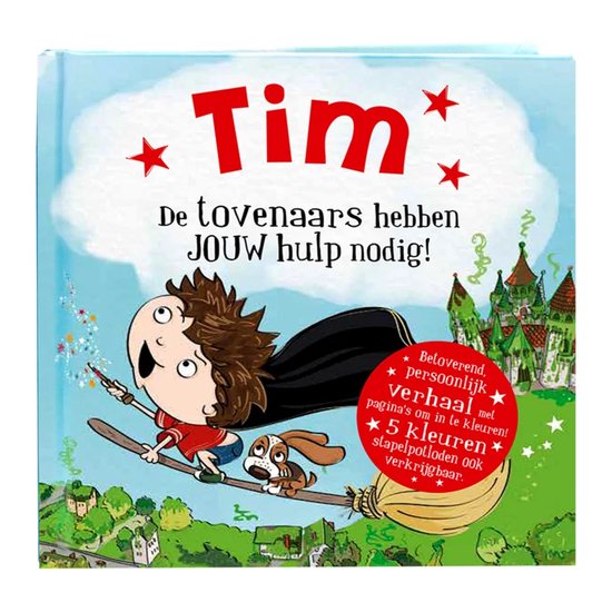 H&H - Tim - Kinderboek - Tim de tovenaars hebben jouw hulp nodig ...
