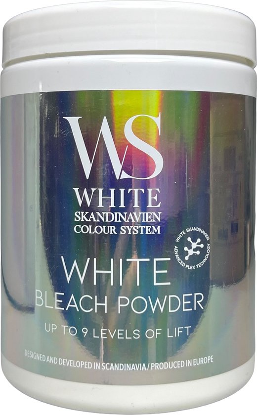 WS White bleach Powder up to 9 levels 500g | bol
