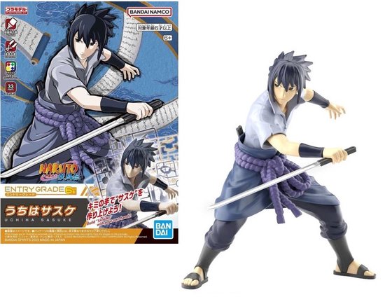 Model Kit Entry Grade Naruto - Uchiha Sasuke | bol
