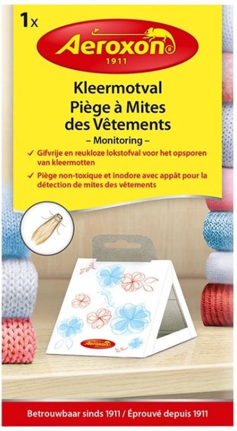 Aeroxon – Mottenval – Mottenval kledingmotten – Feromoonval - Motten ...