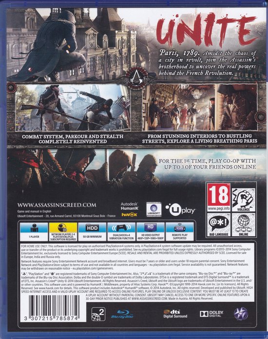 Assassin's Creed: Unity (PS4) | Games | bol