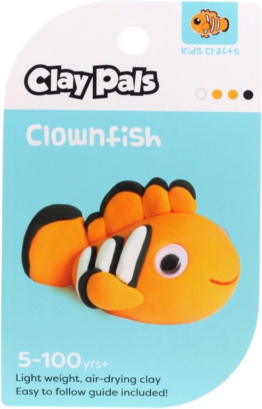 Clay Pals kleisetje - Nemo (vis) | bol