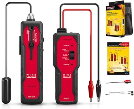 Kabeltester - Kabelzoeker - Met toongenerator - Circuittester | bol