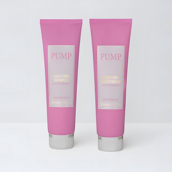 Curly Girl Shampoo & Conditioner - Met proteine - Pump Haircare ...