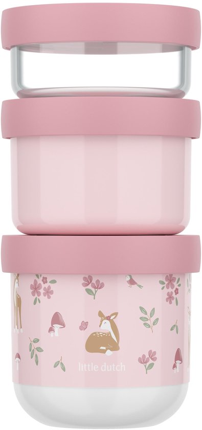 Mepal Mio snackbox stack 3-delig Little Dutch - 100 + 175 + 275 ml ...