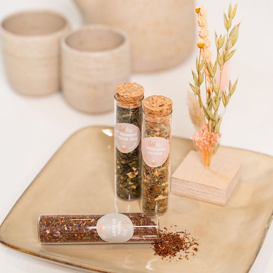 Lottea Giftset Theeproeverij 'Een Fijn Verlof' - zwangerschapsverlof ...