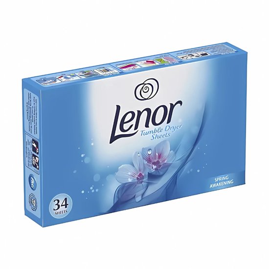 Lenor - Droogtrommeldoekjes - Spring Awakening - 34 Doekjes | bol