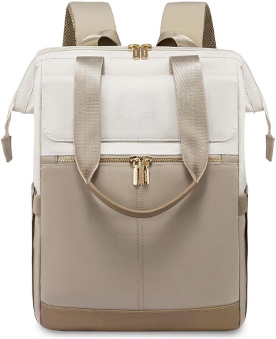 Rugzak Dames Waterdicht - 2-In-1 Laptop Rugzak En Handtas Voor Vrouwen ...