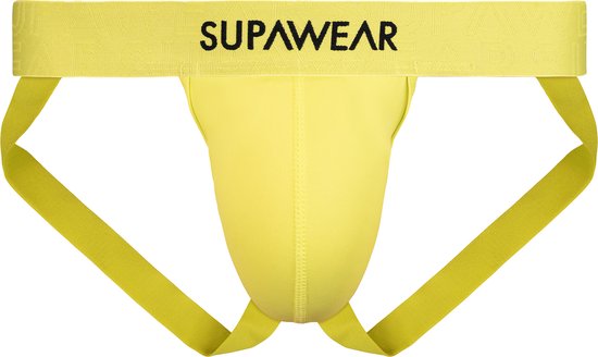 SUPAWEAR Neon Jockstrap Cyber Lime - MAAT M - Heren Ondergoed ...