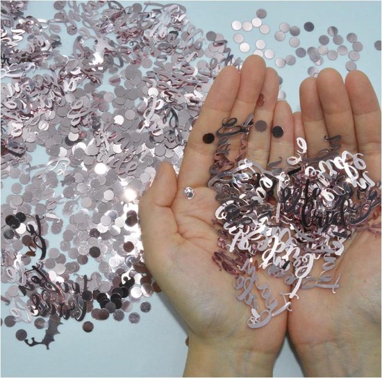 Trankielo - Hen Party Confetti - Rose Gold - 300 stuks - Team Bride ...