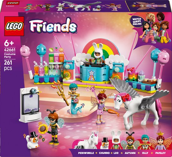 LEGO® Friends Verkleedfeestje met Eenhoorn en Fee - 42661 | bol