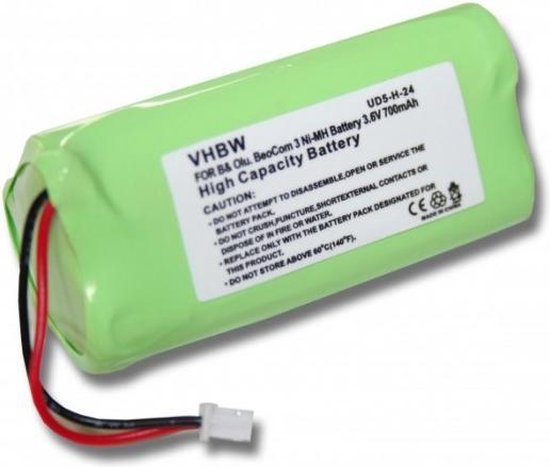 Accu 3,6V / 800mAh voor Bang & Olufsen BeoCom 2 | bol