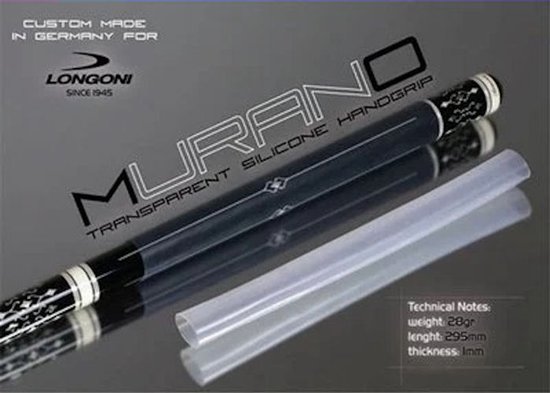 Handgreep Longoni Murano transparant | bol