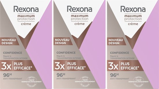 Rexona Maximum Protection Confidence Antiperspirant Cream ...