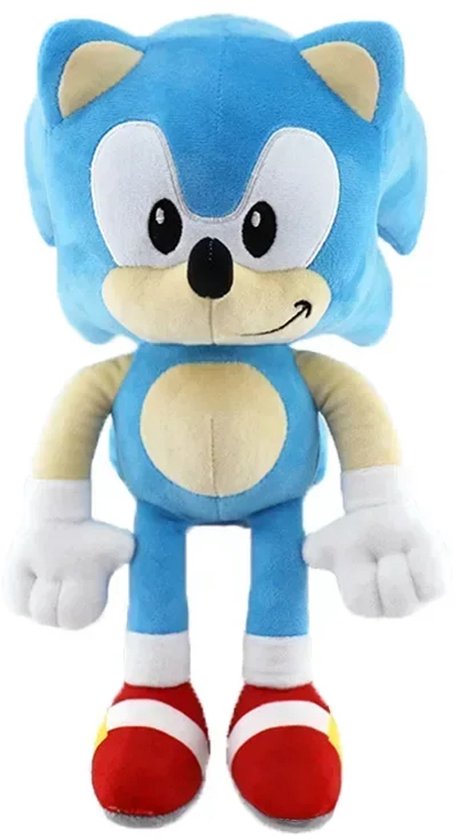 SayKar Sonic Knuffel - Speelgoed Voor Kinderen - Sonic Klasiek 30cm | bol
