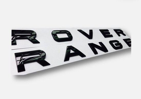 Range rover logo embleem letters glans zwart | bol