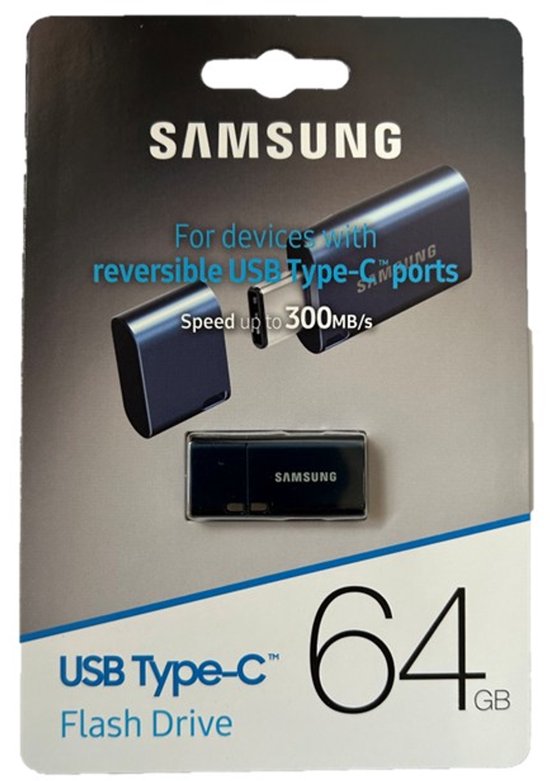 Samsung USB Type C - USB stick - USB 3.1 - 400 MB/s - USB C - 64 GB ...