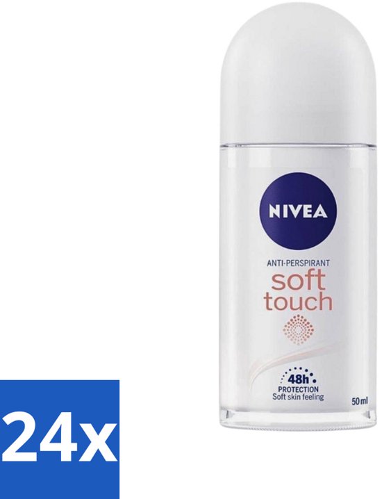Nivea - Deodorant - Roller - Soft Touch - Anti-Transpirant 50 ml ...