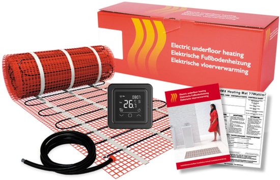 Rosani by MAGNUM Mat elektrische vloerverwarming Set - 225 Watt - 1.5 ...
