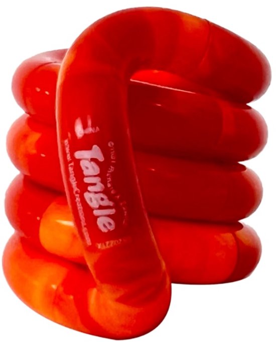 Tangle Marble Junior - Orange - The Original Fidget Toy | bol
