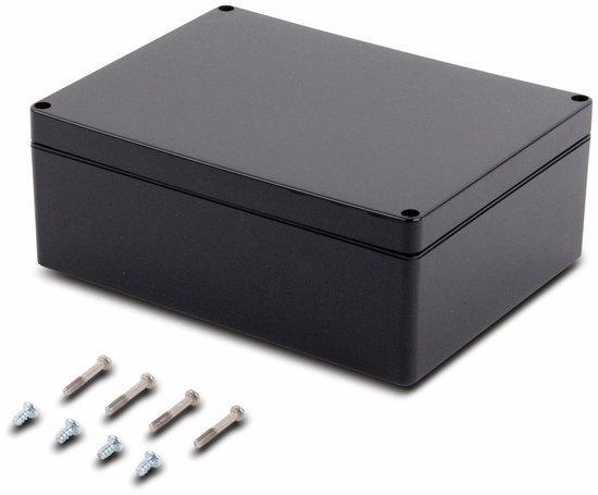 Universele behuizing, ABS, 200 x 150 x 75 mm, IP66, leigrijs | bol