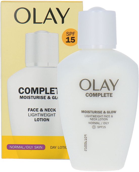 Olay Complete Moisture & Glow Face & Neck Lotion (voor normale tot ...