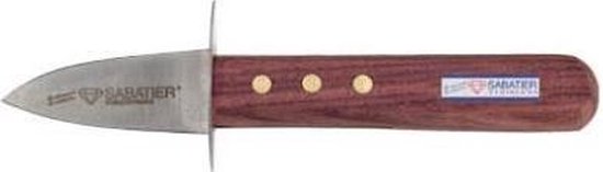 Diamant Sabatier Oesterbreekmes - Stootplaat - RVS - Palissander Hout | bol
