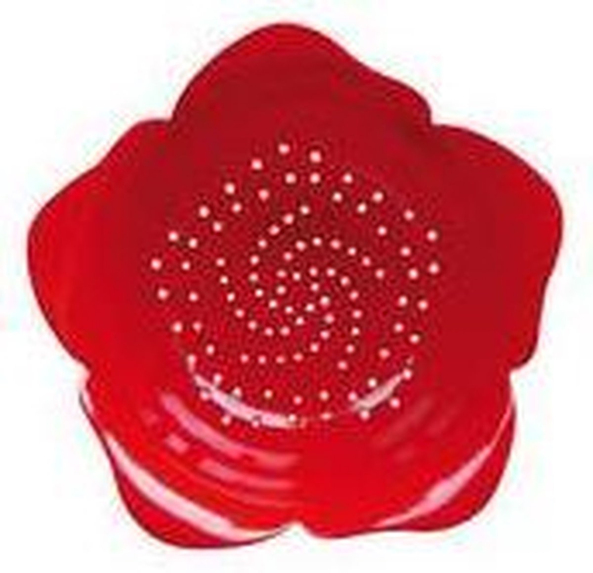 Zak!Designs Vergiet - Bloem - Mini - Rood | bol.com