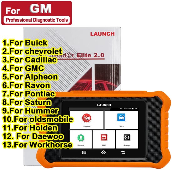 OBD Scanner - OBD2 - Auto Scanner - Auto uitlezen - Diagnose Apparatuur ...