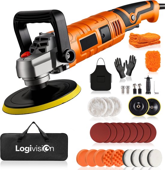 Logivision Q5 Polijstmachine - Poetsmachine - Poliermachine - Voor Auto ...