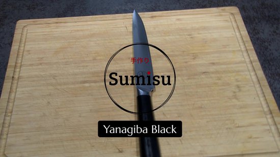 Sumisu Knives - Japans Yanagiba Mes Black - 67-laags Damascus Mes ...