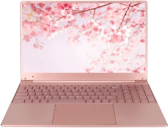15,6-inch Laptop – Roze Full HD Laptopcomputer – Win11 Systeem – 16 GB ...