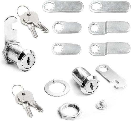 Nieuwe titel: 20 mm Brievenbusslot - 2 stuks kastslot meubelslot Cam ...