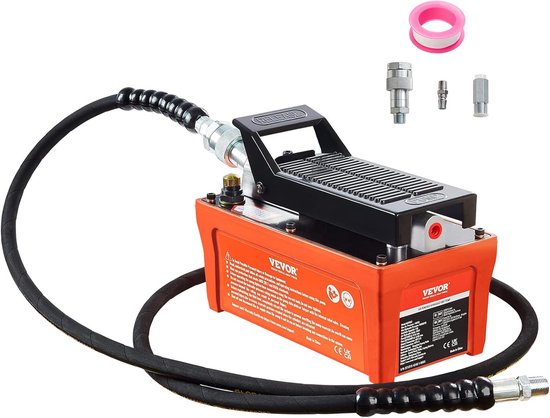 Hydraulische Luchthydraulische Pomp 1,6L - 700bar Capaciteit met 2m ...