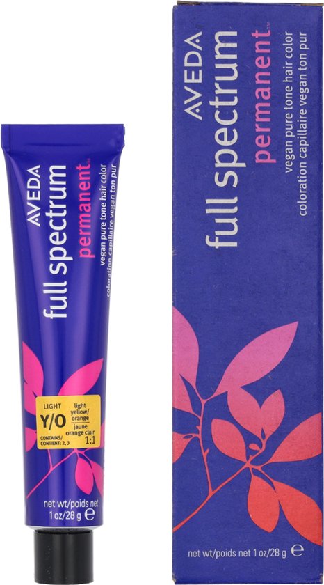 Aveda Full Spectrum Permanent Hair Color Light Y/O | bol