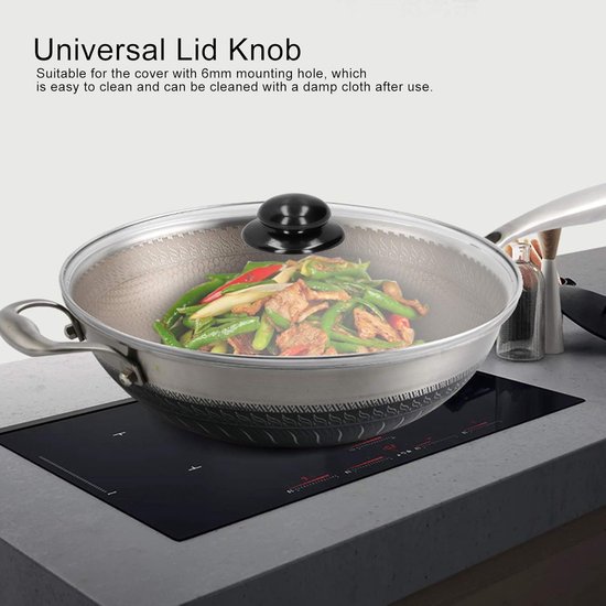 "Pannendeksel knop - Pot Deksel Knop - Universele - voor deksel pannen ...