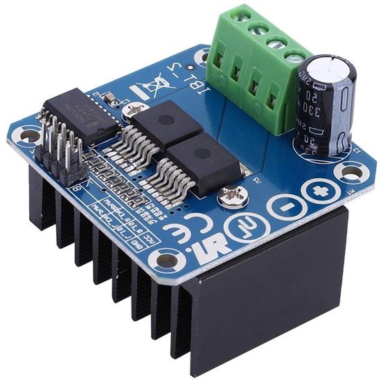 Krachtige driver voor Smart Car BTS7960 43A Elektrische componenten ...