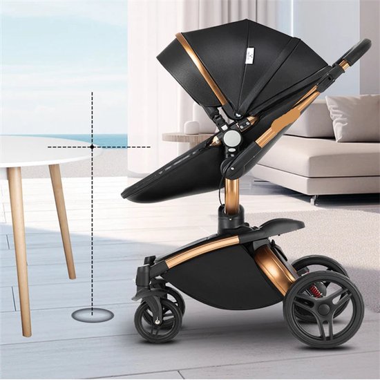 Kinderwagen - 3-in-1 Baby Stroller - Wandelwagen - Buggy - Opvouwbaar ...