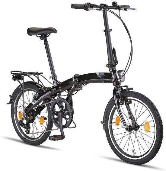 Opvouwbare stadsfiets 20 inch met Shimano versnellingen - Aluminium ...