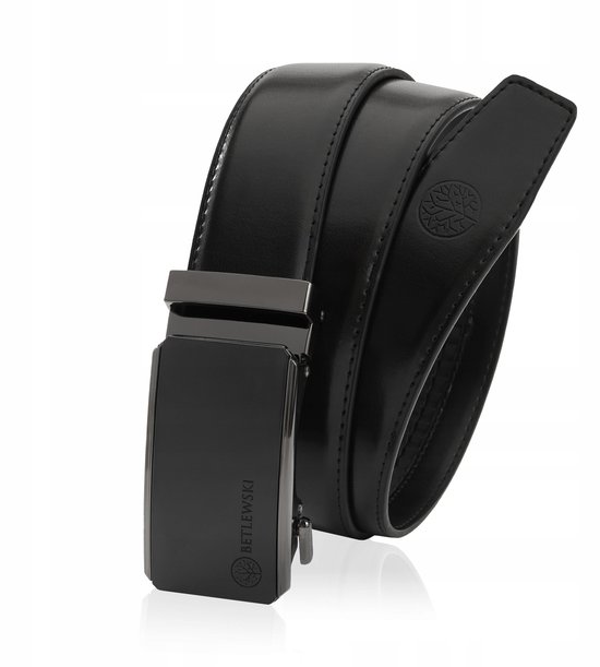 C40-BT BLACK 105 ELITE heren leren riem | bol