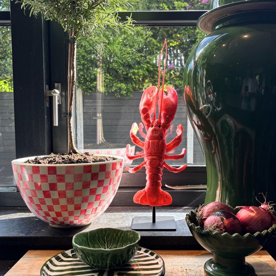 Kunst KREEFT Medium op standaard.(polymeer) | bol