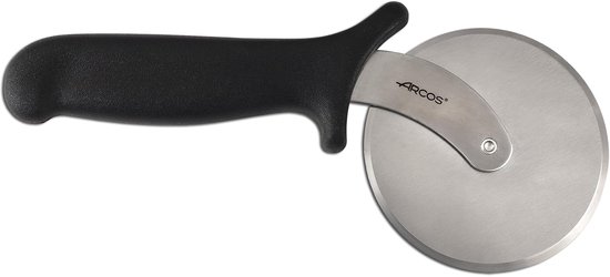 Stainless Steel Pizza Cutter 100mm with Ergonomic Polypropylene Handle ...