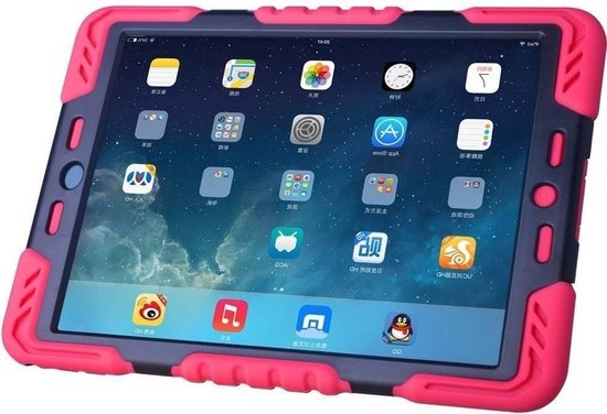 Pepkoo Spider Case voor iPad Mini 1 2 3 roze/zwart | bol.com