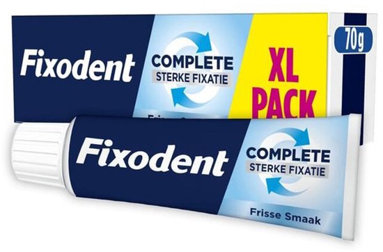 Fixodent Original Kleefpasta - Voor kunstgebit - 70.5 g | bol