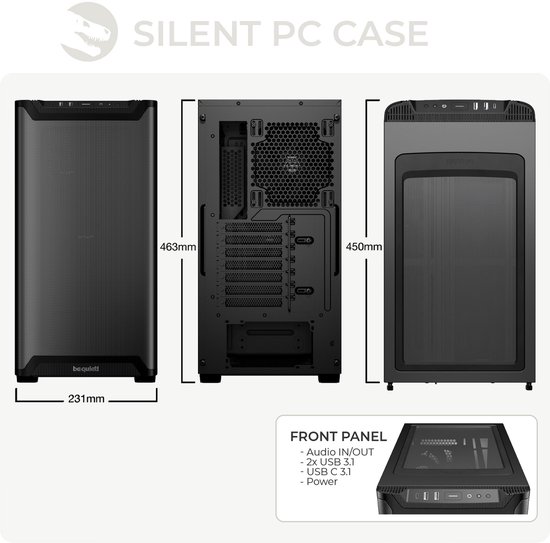Sedatech Silent Gaming PC Quiet + Airflow • AMD Ryzen 9 9950X3D 16x 4 ...
