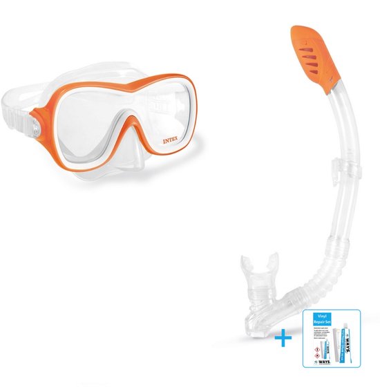 Intex - Snorkelset - Wave Rider Swim Set - Duikbril met Snorkel ...