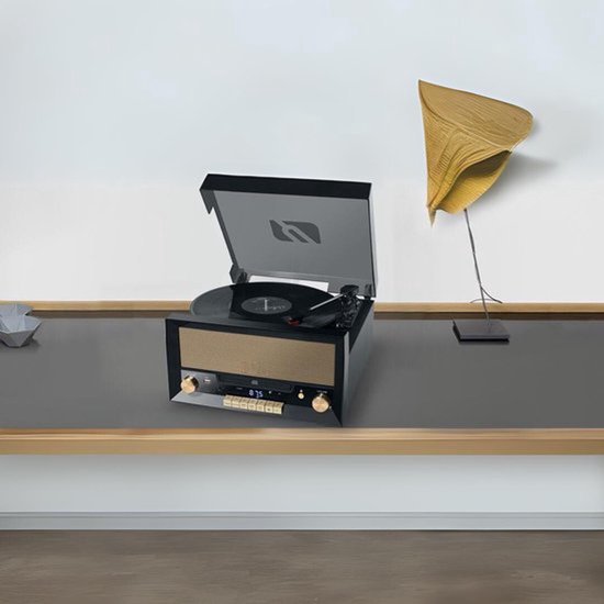 Luxe Platenspeler – Met CD Speler – Platenspeler Retro – CD Speler met ...