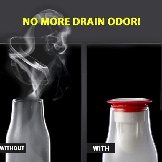 Backflow Preventer for Shower Floor Drain - One Way Valve Sewer Core ...